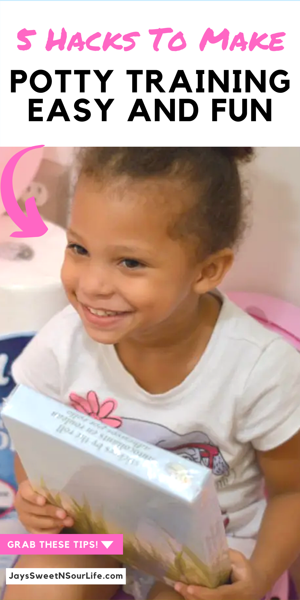 5 Hacks To Make Potty Training Easy and Fun - Life With Jay Simms