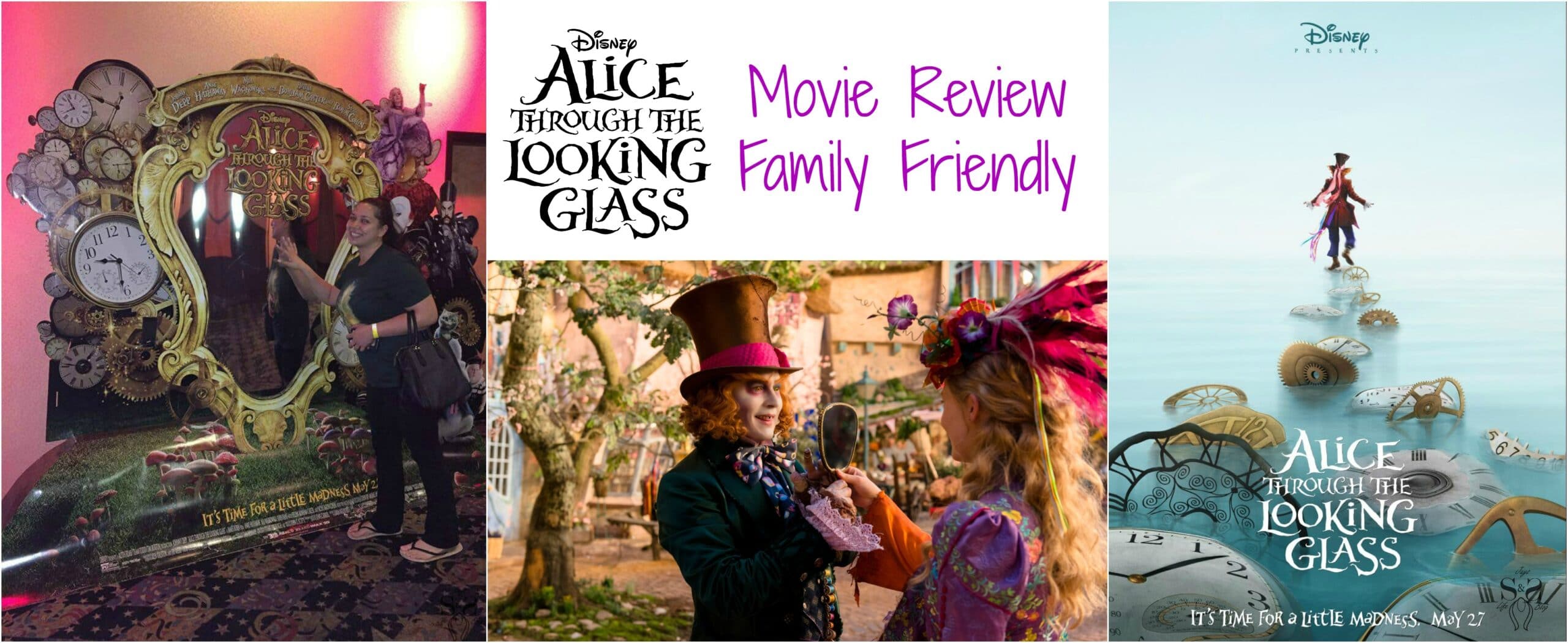 Alice Through The Looking Glass Movie Review – Family Friendly – Life ...