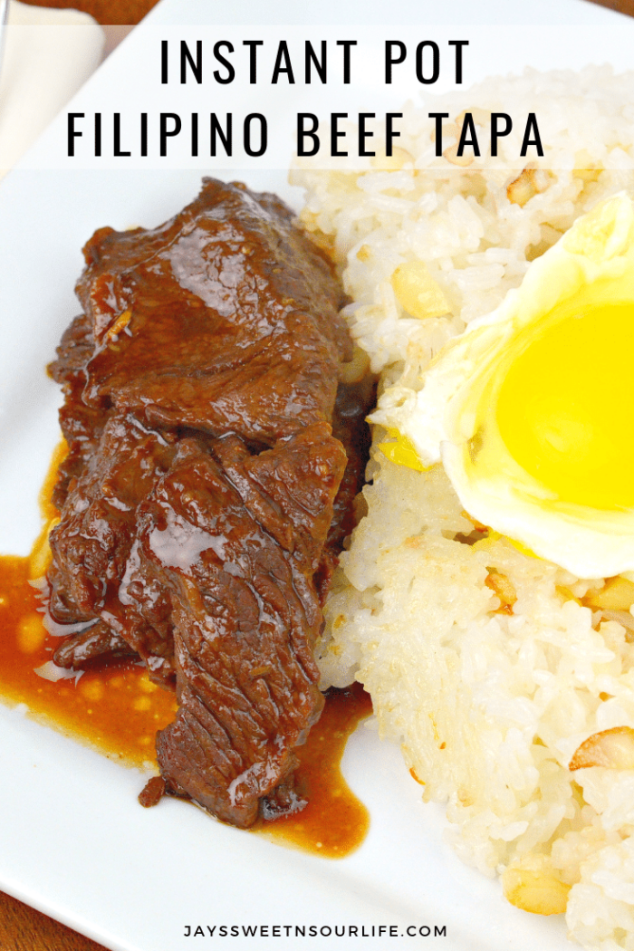 Pressure Cooker Filipino Beef Tapa – Life With Jay Simms