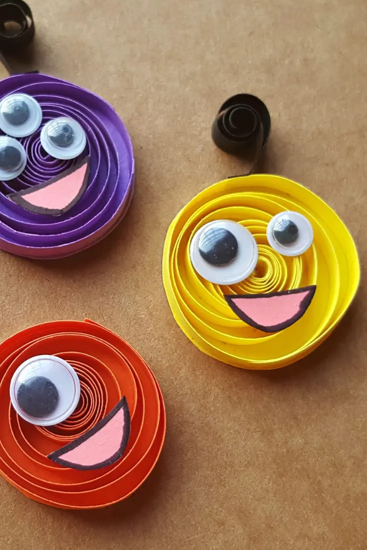 Paper Quilling: Halloween Monsters - Life With Jay Simms