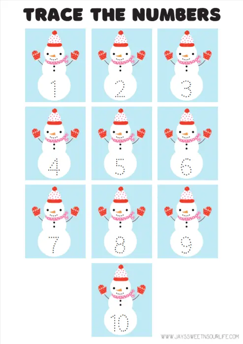 Free Snowman Printables | Preschool Snowman Activities – Life With Jay ...