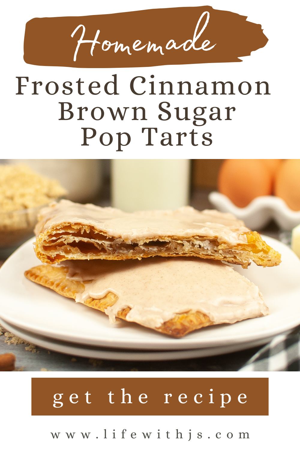 Homemade Frosted Cinnamon Brown Sugar Pop Tarts – Life With Jay Simms