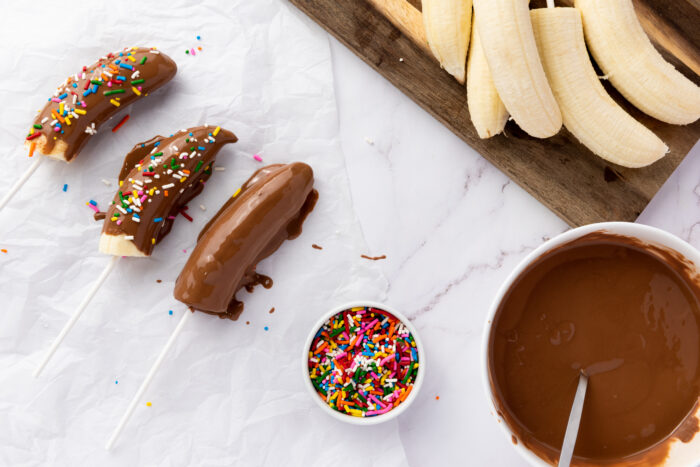 Chocolate Dipped Bananas – Life With Jay Simms